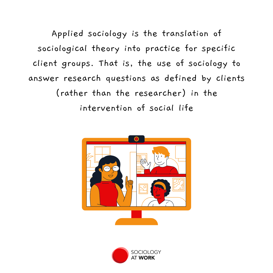 Doing Sociology Beyond Academia: Making Applied Sociology “Work ...